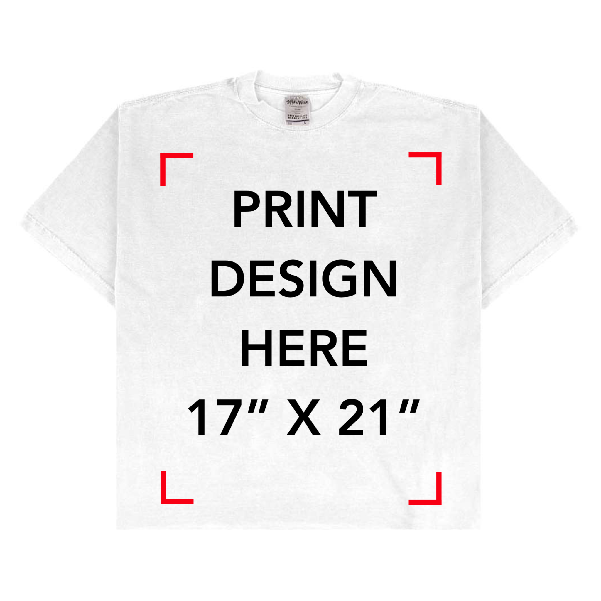 SHAKAWEAR WHITE (FRONT & BACK PRINT) – STILE PRINTS